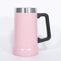 China 710ml 304 Stainless Steel Vacuum Insulated Mug with Handle Double Wall Coffee Cup for sale