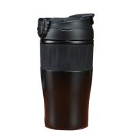 China 500ml 304 Stainless Steel Coffee Mug with Lid and Straw Custom Logo Insulated Drinking Cup for sale