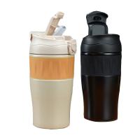 China 304 Stainless Steel Vacuum Coffee Mug 500ml with Lid Outdoor Insulated Cup for sale