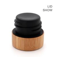 China Custom 304 Stainless Steel Vacuum Flask 350ml with Bamboo Lid Insulated Water Bottle for sale