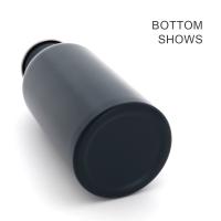 China Custom 304 Stainless Steel Vacuum Flask 350ml with Bamboo Lid Insulated Water Bottle for sale