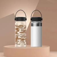 China Custom Logo 600ml Vacuum Insulated Stainless Steel Water Bottle Leakproof Double Wall Flask for sale