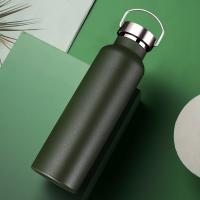 China Wholesale Customizable 304 Stainless Steel Vacuum Water Bottle 500ml 600ml 750ml Leak-proof for sale