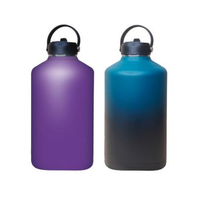 China 3800ml 304 Stainless Steel Double Wall Vacuum Insulated Water Bottle for Outdoor Travel for sale