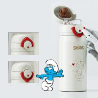 China Stainless Steel Insulated Sport Water Bottle 350ml Kawaii Bike Design for sale