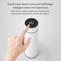 China OFFICE CUP Custom Logo Sublimation Led Temperature Intelligent Display Thermo Cup for sale