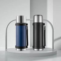 China 1200ml Stainless Steel Sports Vacuum Flask Insulated Water Bottle for Outdoor Travel for sale
