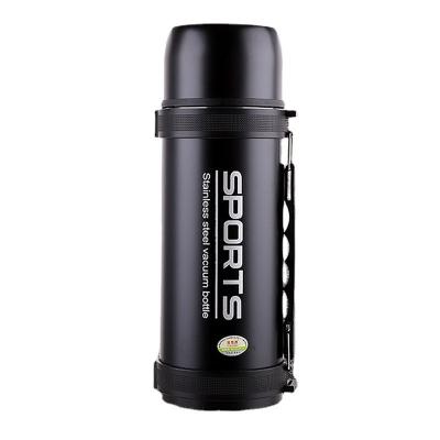 China Custom Double Wall Stainless Steel Vacuum Flask 1200ml 1800ml Insulated Sport Thermos for sale