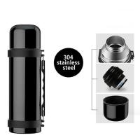 China Custom Double Wall Stainless Steel Vacuum Flask 1200ml 1800ml Insulated Sport Thermos for sale