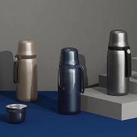 China Stainless Steel Custom Sport Water Bottle 650ml with Filter Cold Keep for sale