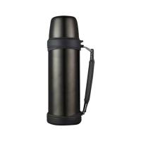 China Stainless Steel 1000ml Vacuum Insulated Water Bottle with Handle Bullet Shape for sale
