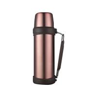 China Stainless Steel 1000ml Vacuum Insulated Water Bottle with Handle Bullet Shape for sale