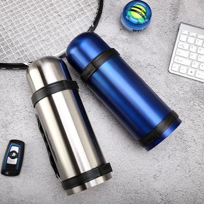 China 1200ml Double Wall 304 Stainless Steel Vacuum Travel Pot Insulated Water Bottle for sale