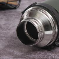 China 1200ml Double Wall 304 Stainless Steel Vacuum Travel Pot Insulated Water Bottle for sale