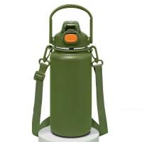 China Custom Stainless Steel Vacuum Flask 1600ml Hiking Exercise Water Bottle Bulk for sale