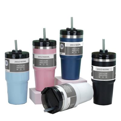 China 304 Stainless Steel Vacuum Insulated Tumbler 20oz 30oz Thermal Coffee Cup for sale
