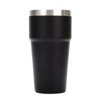 China Stainless Steel Tumbler Cup 16oz 20oz 30oz Vacuum Insulated Beer Mug for Car for sale