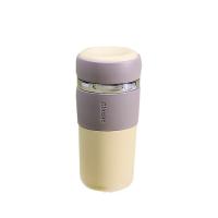 China Cille 520ml Vacuum Insulated Water Bottle Stainless Steel Sport Thermo Cup with Tea Strainer for sale