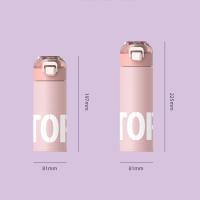 China OEM 500ml Stainless Steel Vacuum Insulated Water Bottle 316 Cup with PP Lid for sale