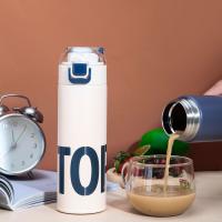 China 500ml Stainless Steel Vacuum Flask Soft Touch Insulated Water Bottle 316 for sale