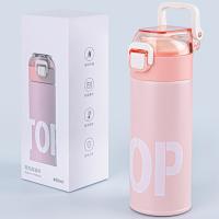 China 500ml Stainless Steel Vacuum Flask 316 Inner 304 Outer 6-12 Hours Thermal Insulation Sport Water Bottle for sale