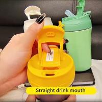 China 420ml Vacuum Insulated Office Water Bottle Double Wall Stainless Steel Travel Coffee Mug for sale
