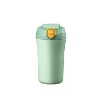China Stainless Steel Insulated Travel Coffee Tumbler 420ml Spill Proof Lid Custom Logo for sale