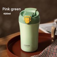 China Stainless Steel Vacuum Insulated Coffee Cup 420ml for Travel Office for sale