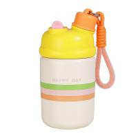 China 316 Stainless Steel Vacuum Insulated Water Bottle 500ml Portable Coffee Mug with Straw for sale
