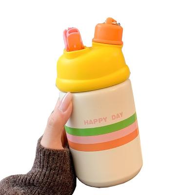 China 316 Stainless Steel Vacuum Insulated Bottle 500ml Kids Flask with Rope for sale