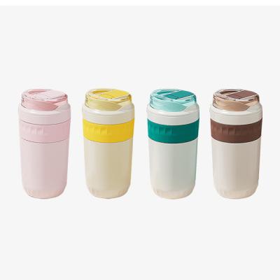 China 420ml 316L Stainless Steel Thermal Coffee Mug with Tritan Lid for Catering for sale
