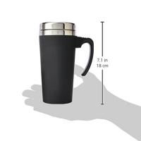 China 16oz Insulated Stainless Steel Travel Mug with Handle Custom Color Options for sale