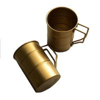 China 380ml 304 Stainless Steel Travel Camping Coffee Mug Portable Beer Cup for Outdoor Water for sale