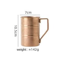 China 304 Stainless Steel Beer Mug 380ml with Handle Durable Pint Cup for sale