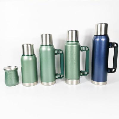 China Stainless Steel Travel Vacuum Pot 1900ml Portable Water Boiler Kettle Outdoor for sale