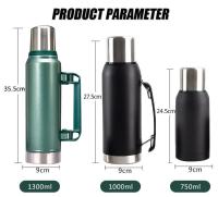 China Stainless Steel Travel Vacuum Pot 1900ml Portable Water Boiler Kettle Outdoor for sale