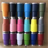 China Custom 900ml Stainless Steel Insulated Travel Coffee Cup with Logo for sale