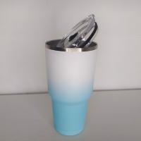 China Stainless Steel Skinny Tumbler 30 Oz 900ml Vacuum Insulated Keep Hot Cold 12-24hrs Travel Mug for sale