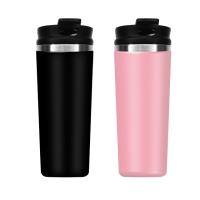 China Custom 304 Stainless Steel Coffee Tumbler 360ml 480ml Travel Mug Hot Cold 12-24hrs for sale