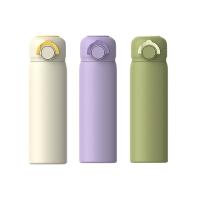 China Insulated 450ml Stainless Steel Vacuum Flask with Handle Lid for Hiking Outdoor All-Season Use for sale