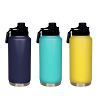 China 1000ml Insulated Vacuum Bottle Stainless Steel Tumbler with Custom Logo 304 for sale