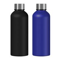 China PP Food Grade Lid 304 Stainless Steel Insulated Water Bottle 500ml 1000ml for Outdoor Travel for sale