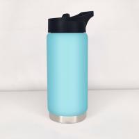 China 304 Stainless Steel Insulated Water Bottle 550ml Wide Mouth Flask for Outdoor Travel for sale