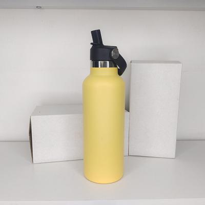 China Customized 304 Stainless Steel Insulated Sports Water Bottle 500ml 750ml Thermal Flask for Outdoor Cycling for sale