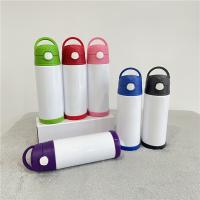 China 12oz Sublimation Kids Tumblers Water Bottle Stainless Steel Inside for Children for sale