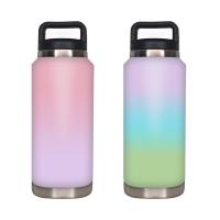 China Customized 304 Stainless Steel Vacuum Water Tumbler 350ml 550ml 1000ml 1800ml for sale