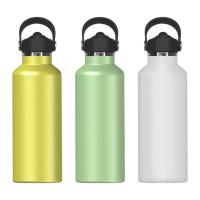 China Portable 650ml Stainless Steel Insulated Water Bottle 304 Vacuum Flask for Outdoor Sports Travel for sale