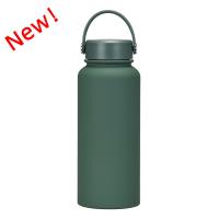 China 1000ml Vacuum Insulated Flask Stainless Steel Sports Kettle Custom Logo 304 Inside for sale