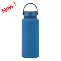China 1000ml Vacuum Insulated Flask Stainless Steel Sports Kettle Custom Logo 304 Inside for sale