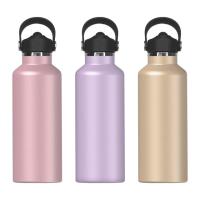 China 304 Stainless Steel Vacuum Insulated Water Bottle 500ml 750ml Custom Logo Outdoor Travel for sale